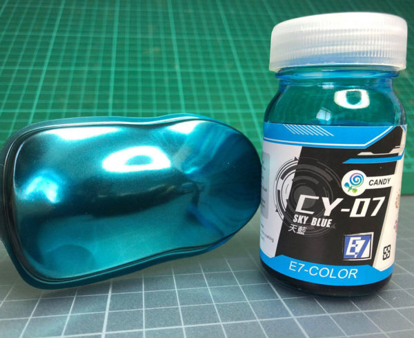 E7 Paints E7CY07 CY-07 Candy Sky Blue 50ml | Rhypla Builds
