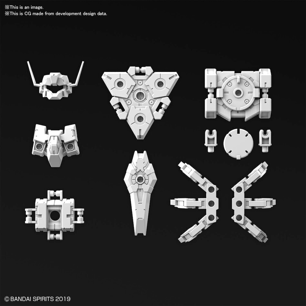 Bandai G5060753 30MM 1/144 Option Armor For Commander [Rabiot Exclusive ...