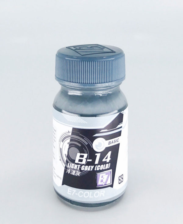 E7 Paints E7B14 B-14 Light Grey Cold 20ml | Rhypla Builds