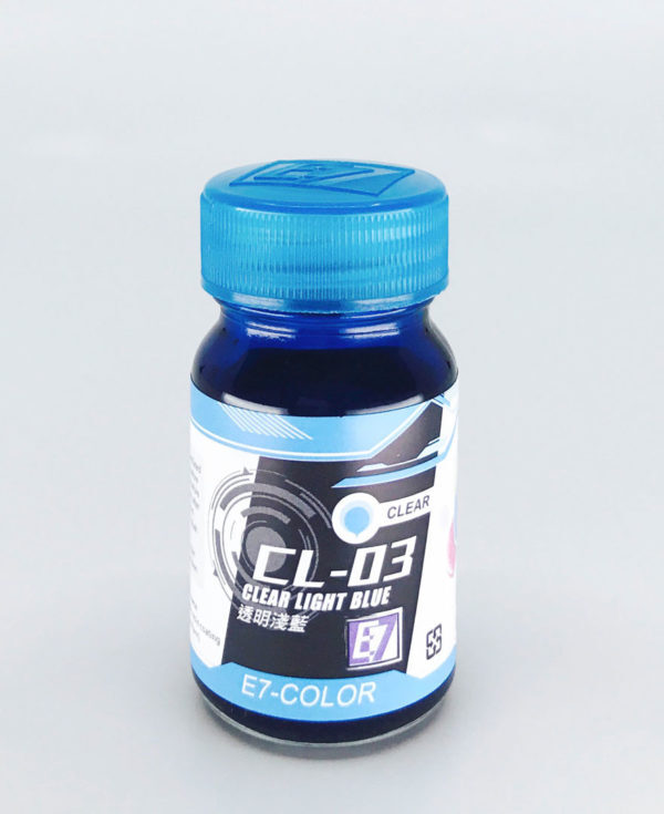 E7 Paints CL-03 Clear Light Blue 20ml | Rhypla Builds