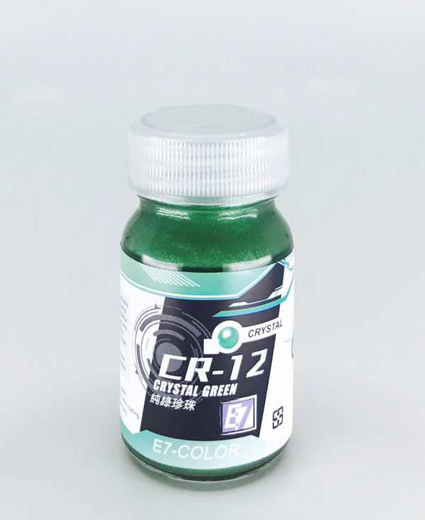 E7 Paints E7CR12 CR-12 Crystal Green Fine 20ml | Rhypla Builds