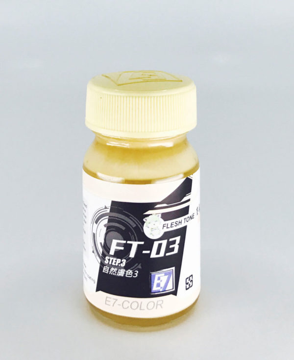 E7 Paints E7FT03 FT03 Flesh Tone 3 Step3 20ml | Rhypla Builds