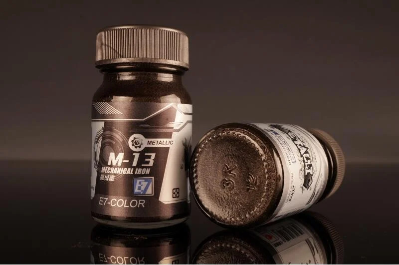 E7 Paints E7M13 M-13 Gun Metal 20ml | Rhypla Builds