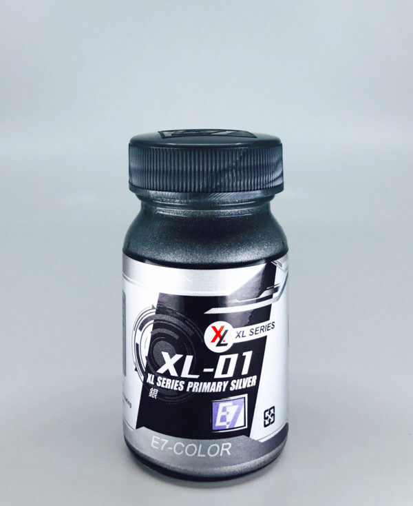 E7 Paints E7XL01 XL-01 Primary Silver 50ml | Rhypla Builds
