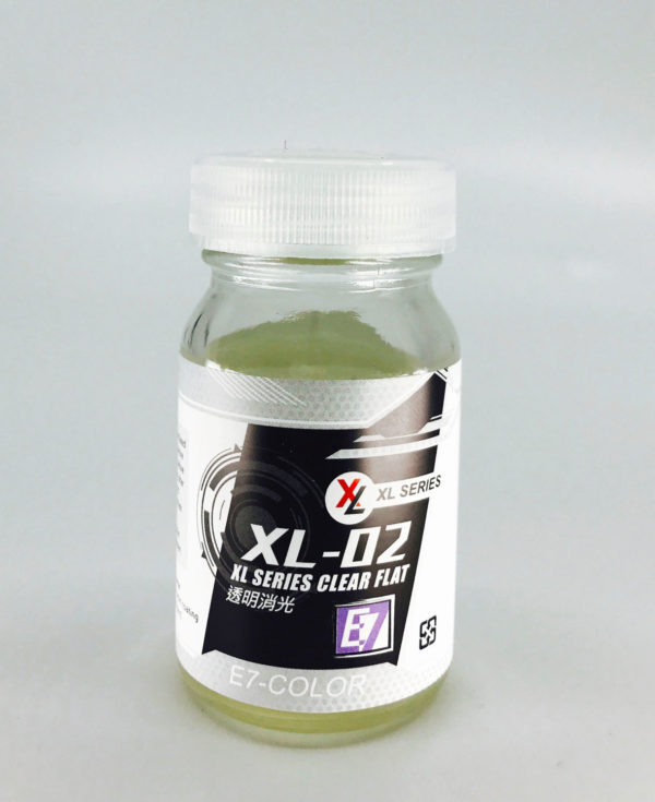 E7 Paints E7XL02 XL-02 Clear Flat 50ml | Rhypla Builds
