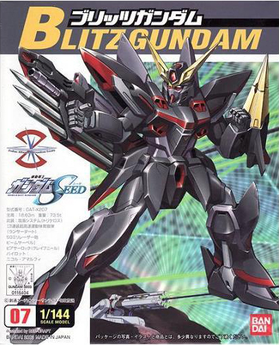 Bandai G0116404 1/144 Blitz Gundam | Rhypla Builds