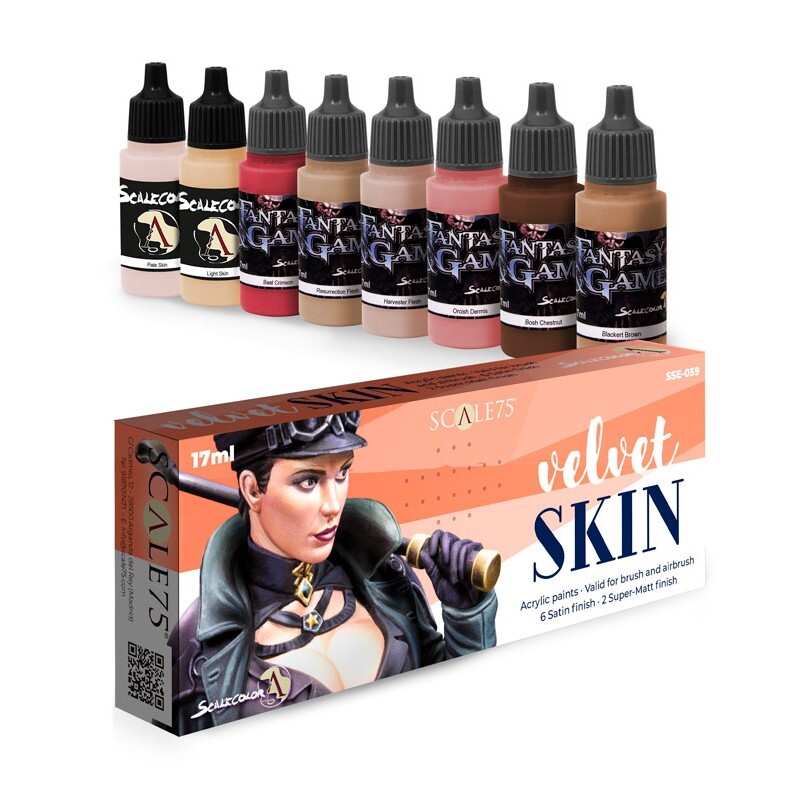 Scale 75 Scalecolor Velvet Skin Paint Set